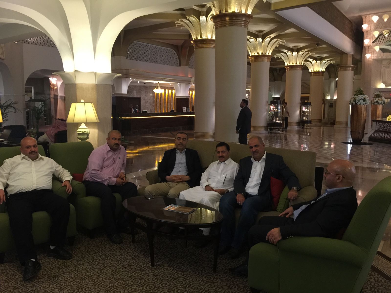 Dr. Yousef Asfour (Chairman) receives the American-Arab delegation in ...