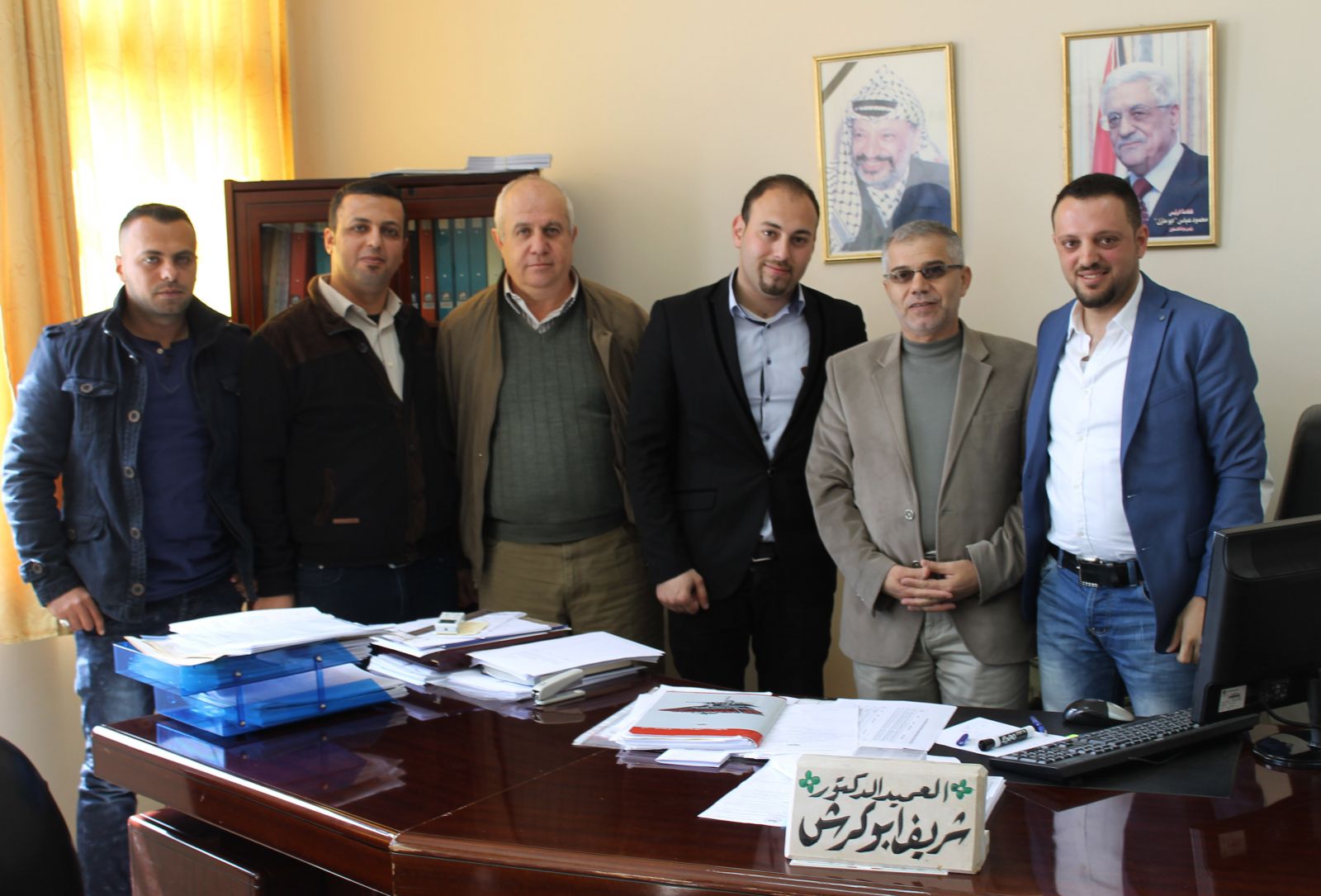 Hosting Mahdi Hamdan- a businessman who graduated from the university ...