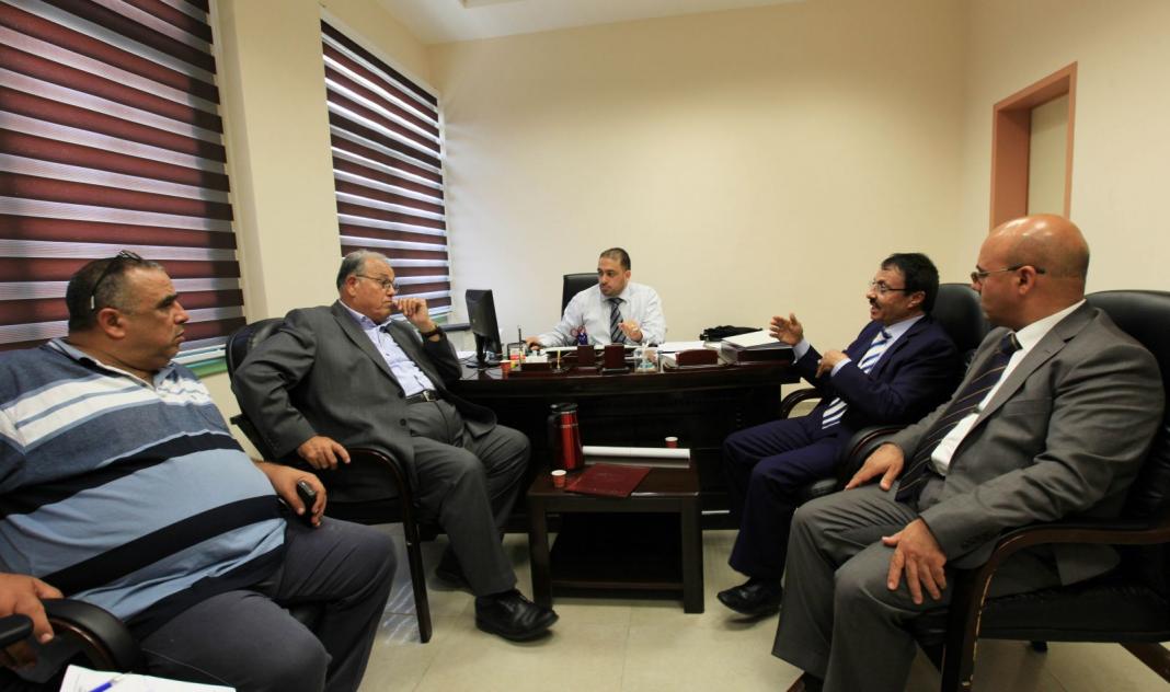 The Chairman of Board of Directors of the University, Dr Yousef Asfour ...