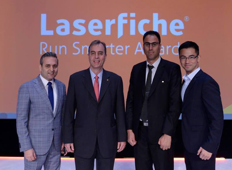 LaserFiche Company Awarded University Best Application Award for ...