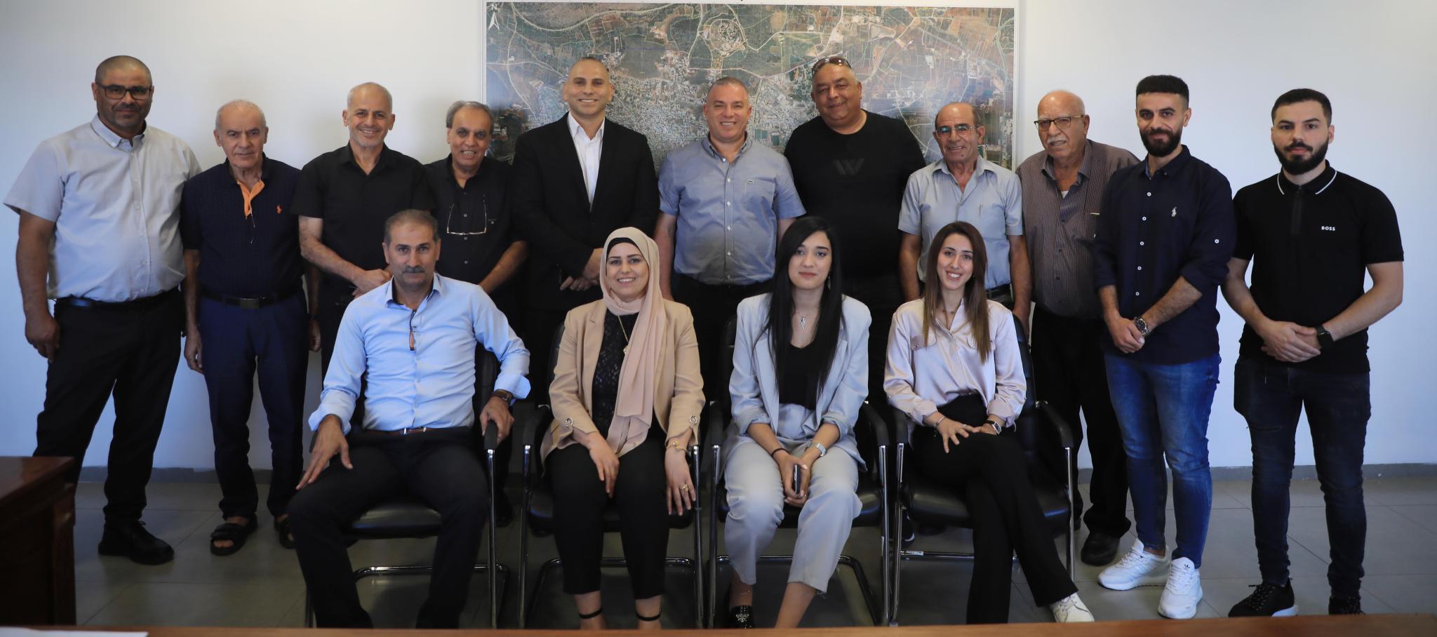 AAUP Discusses Student Matters with Sakhnin Municipality | Arab ...