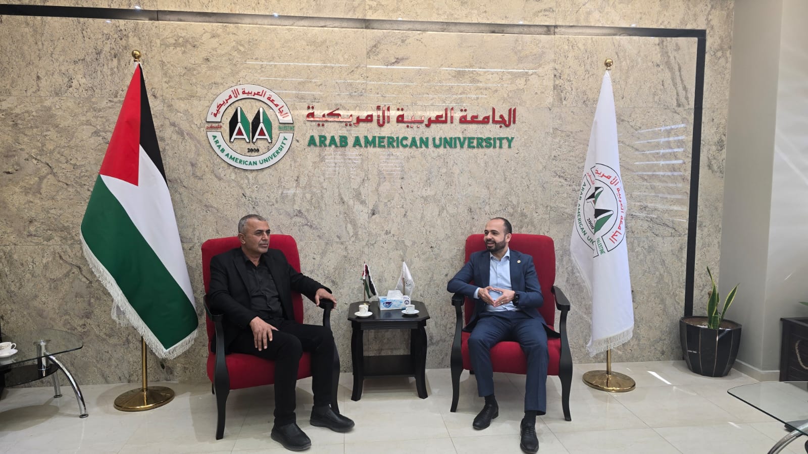 Arab American University Receives a Delegation from Jaba Municipality ...