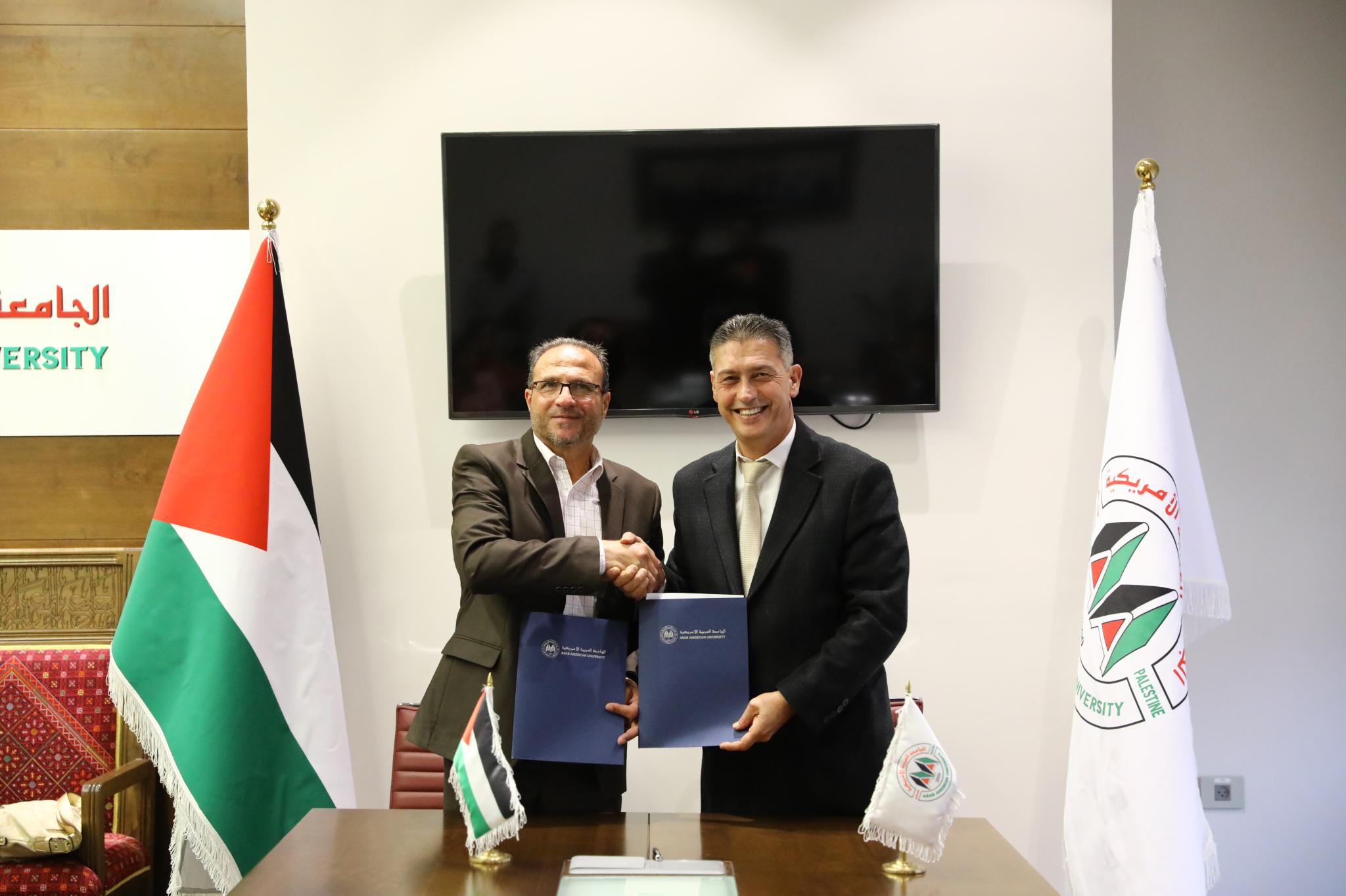 The Arab American University-Palestine and the University of Exeter-UK ...