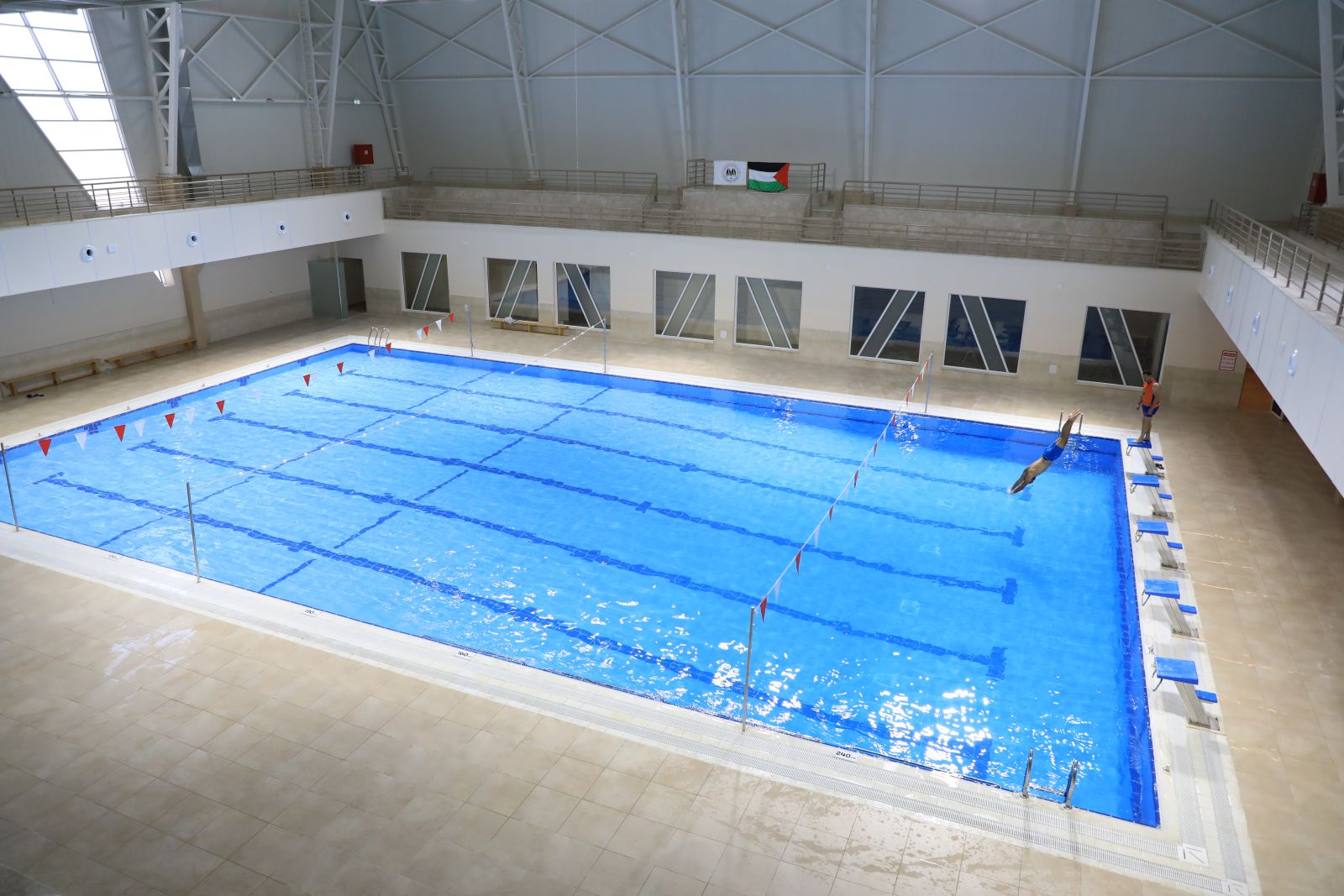 The Half-Olympic Swimming Pool | Arab American University
